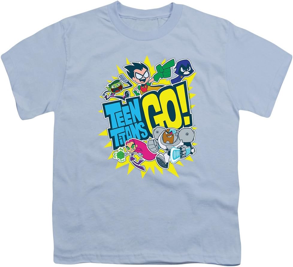 Amazon.com: Teen Titans Go! Youth Kids Boys T Shirt : Clothing, Shoes ...