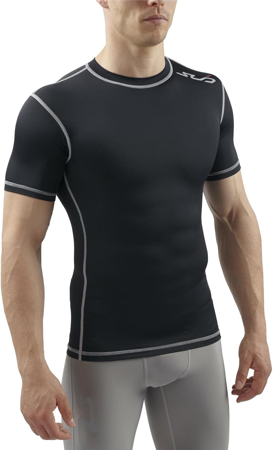 Sub Sports Men's Dual Compression Baselayer Short-Sleeved Top : Amazon ...