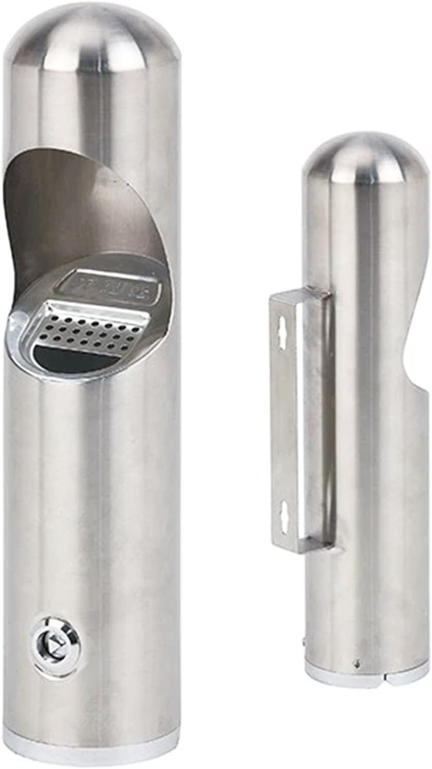 Amazon.com: Outdoor Stainless Steel Cigarette Butt Receptacle, Wall ...