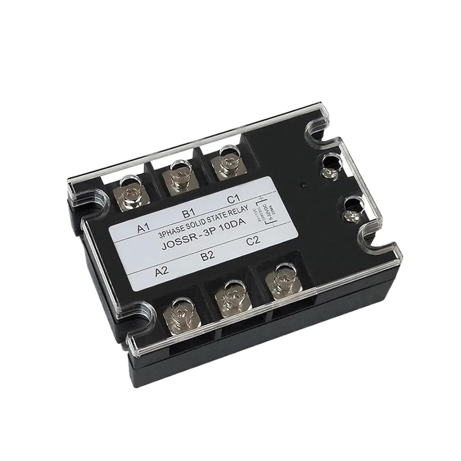 Amazon.co.jp: SSR ソリッドステートリレー SSR 10DA/25DA/40DA/60DA DC 制御 AC 三相ソリッド ...