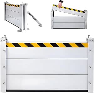 Amazon.com: Aluminum Flood Barriers for Home Outdoor, Dam Easy Reusable ...
