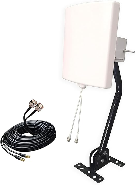 Amazon.com: SignalPlus Outdoor 2x2 MIMO Directional WiFi Antennas Long Range 2.4GHz/ 5.8GHz ...