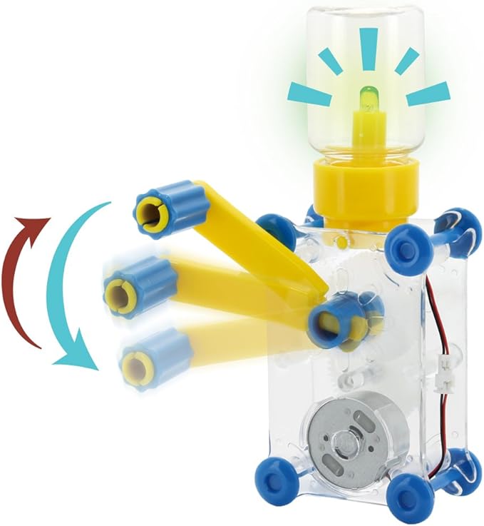 Amazon.com: Tenergy ODEV Dynamo Lantern Educational STEM Building Toy ...