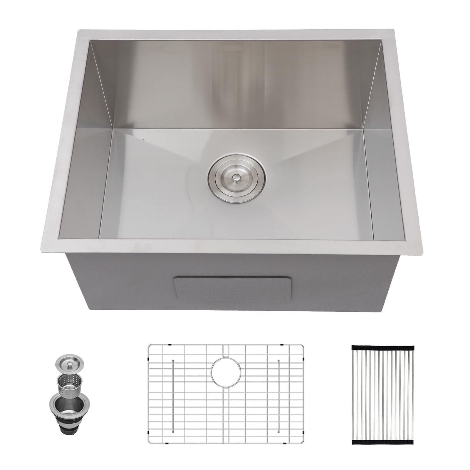 Snapklik.com : 12 Deep Laundry Sink Undermount - 24 Inch Undermount ...