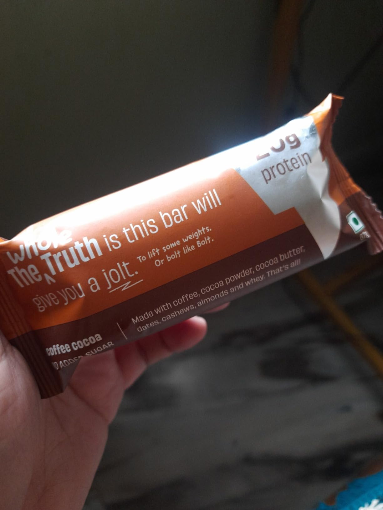 The Whole Truth - High Protein All in One 20g Protein Bar - Pack of 5 x ...