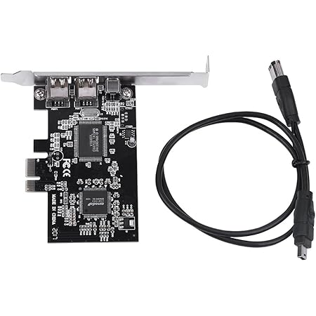Amazon.com: StarTech.com 4 port PCI 1394a FireWire Adapter Card - 3 ...