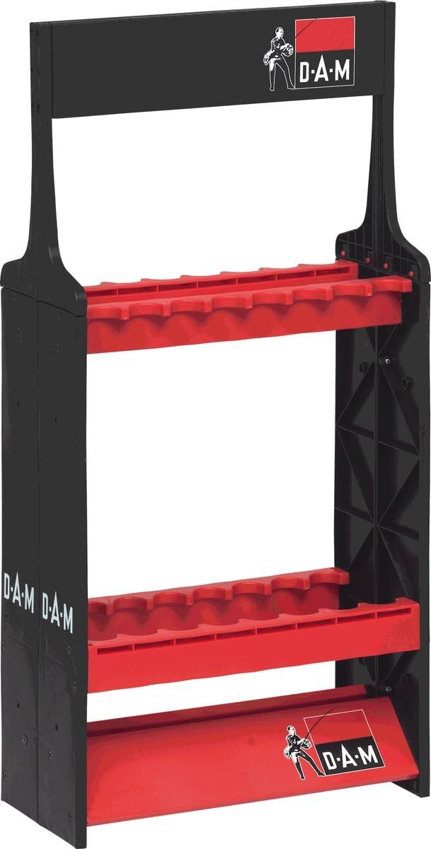 Rutenständer - DAM - Platz für bis zu 16 Ruten : Amazon.de: Sport ...