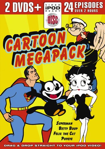 Amazon.com: Cartoon Megapack (2 DVD + video iPod ready disc) : Movies & TV