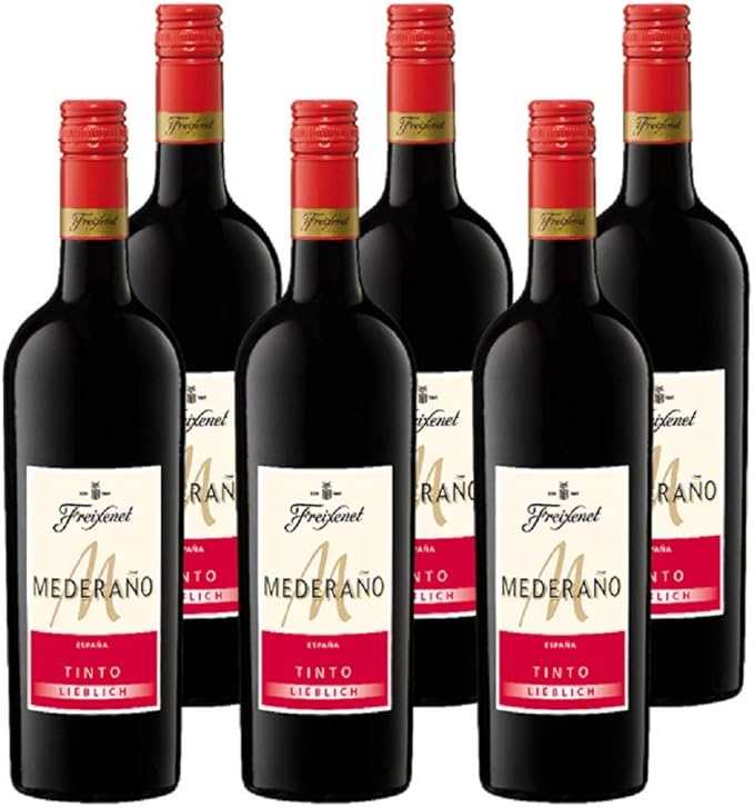 Freixenet Mederaño Tinto Rotwein Lieblich (6 x 0,75 l) : Amazon.de ...
