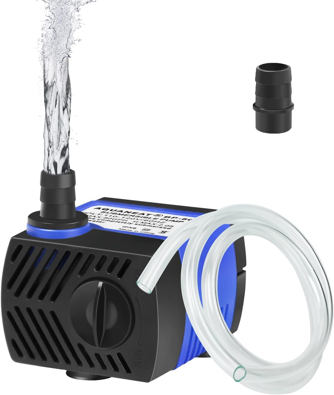 Amazon.com: AQUANEAT Submersible Water Pump, 160GPH Fountain Pump ...