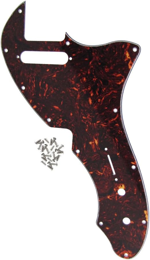 IKN 12 Screw Holes Tele Thinline Pickguard Re-Issue Style Scratch Plate ...