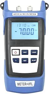 Amazon.com: Fiber Optic Cable Tester Handheld -70~+10dBm Fiber Optic ...