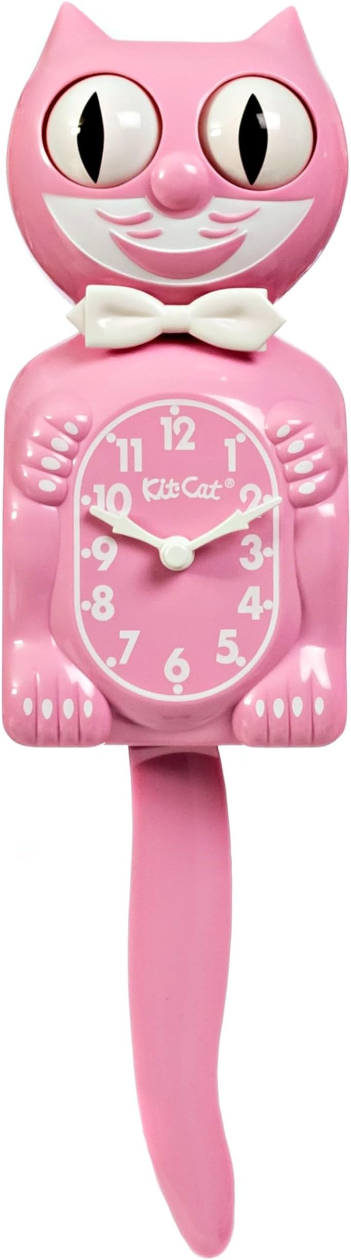 Amazon.com: Kit Cat Klock Pink Satin Wall Clock : Home & Kitchen