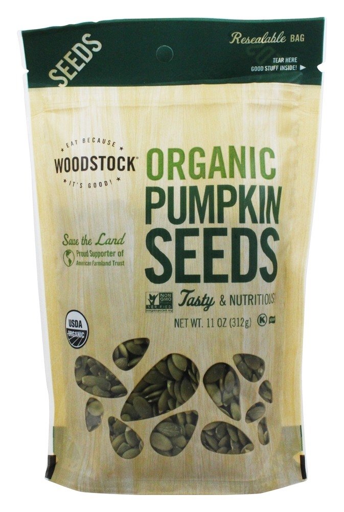Amazon.com : Woodstock Farms Organic Pumpkin Seeds - 11 Oz, 2 pack ...
