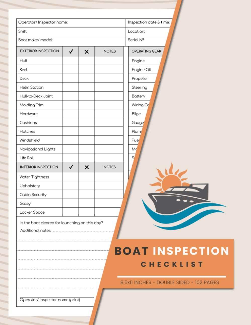 Boat Inspection Checklist: Aboussaid, Habiballah: Amazon.com: Books