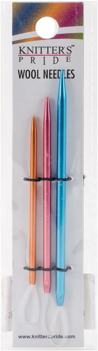 Amazon.com: Knitter's Pride Wool Needles Set of 3, Assorted 3 Count