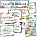 Amazon.com: Growth Mindset Posters for Classroom Bulletin Board Sets ...