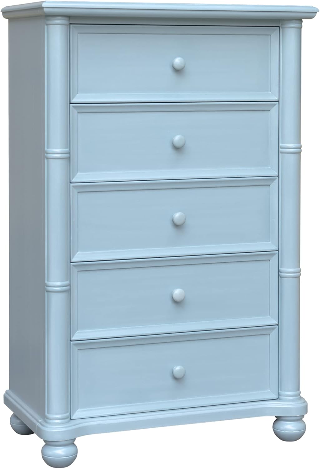 Amazon.com: Sunset Trading Cool Breeze Chest, 5 Drawer, Beach Blue ...