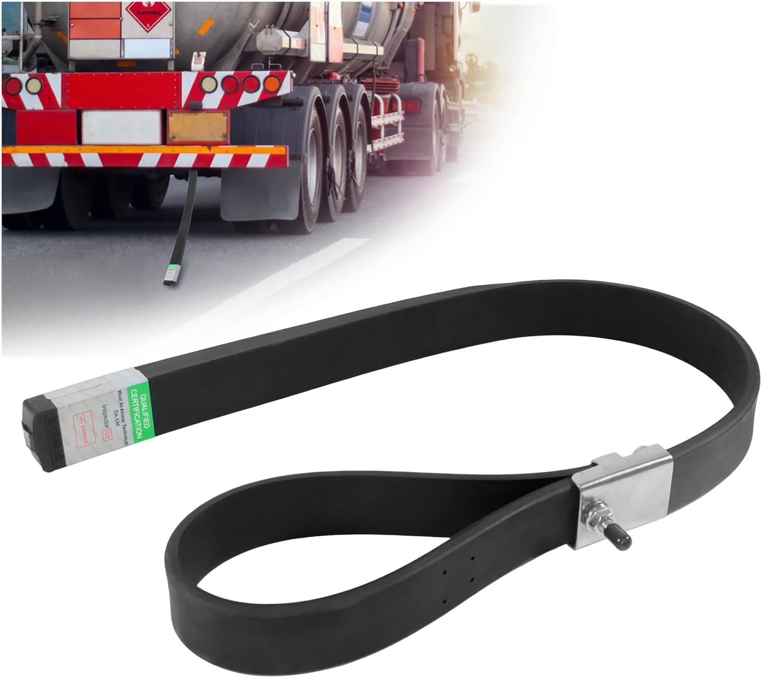 Amazon.com: Static Strips for Trucks,Static Conductive Rubber Towing ...