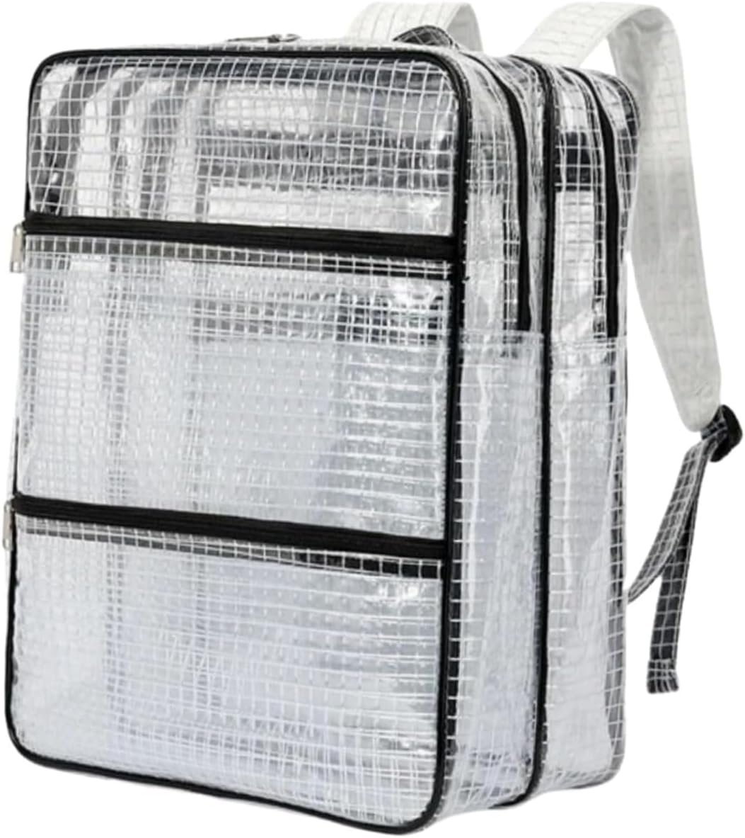 Amazon.com: Anti-static Clear PVC Backpack,18 Inch Cleanroom Engineer ...