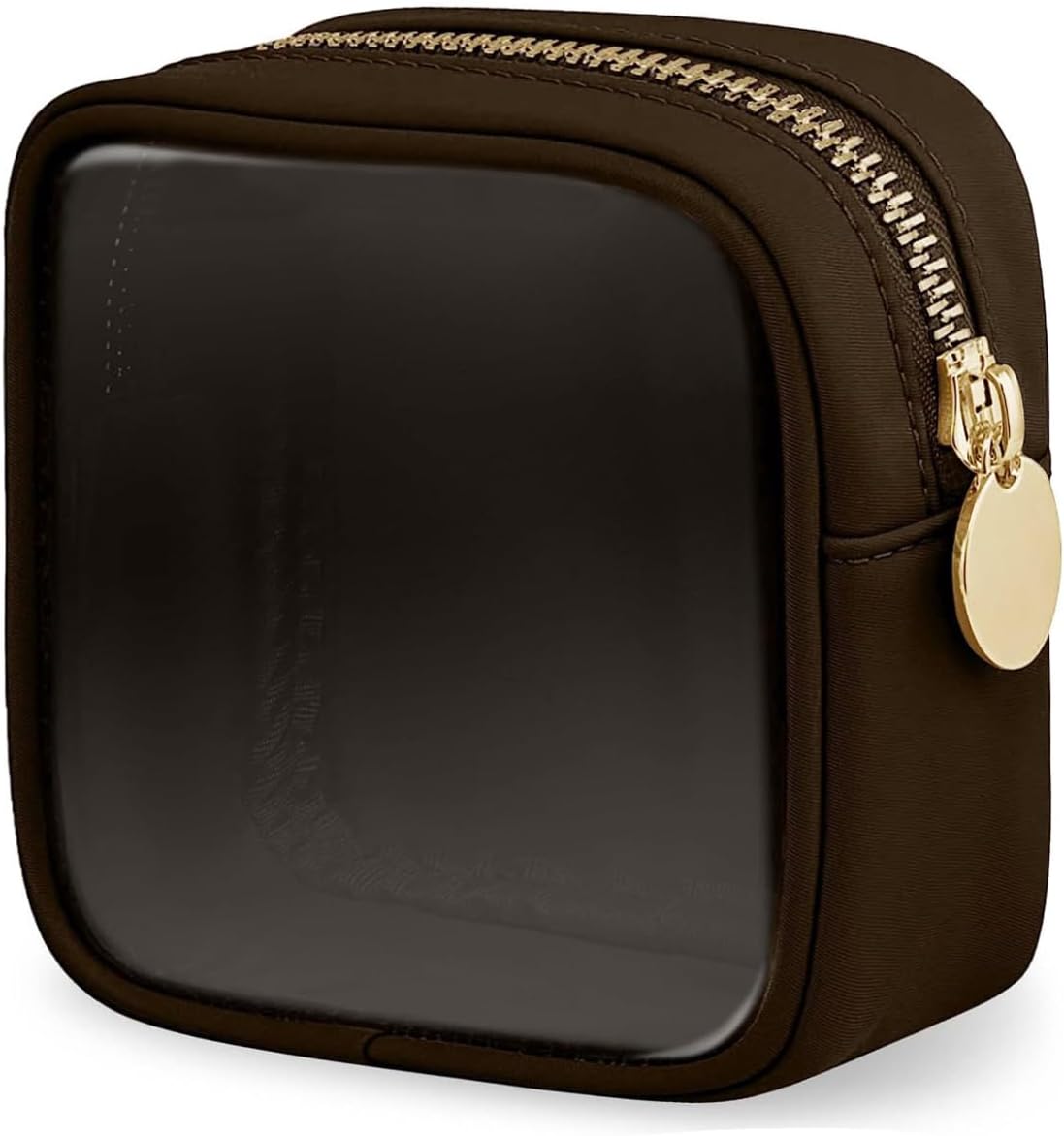 Amazon.com: FFaw Small Clear Makeup Bag, Nylon Mini Cosmetic Bag Small ...