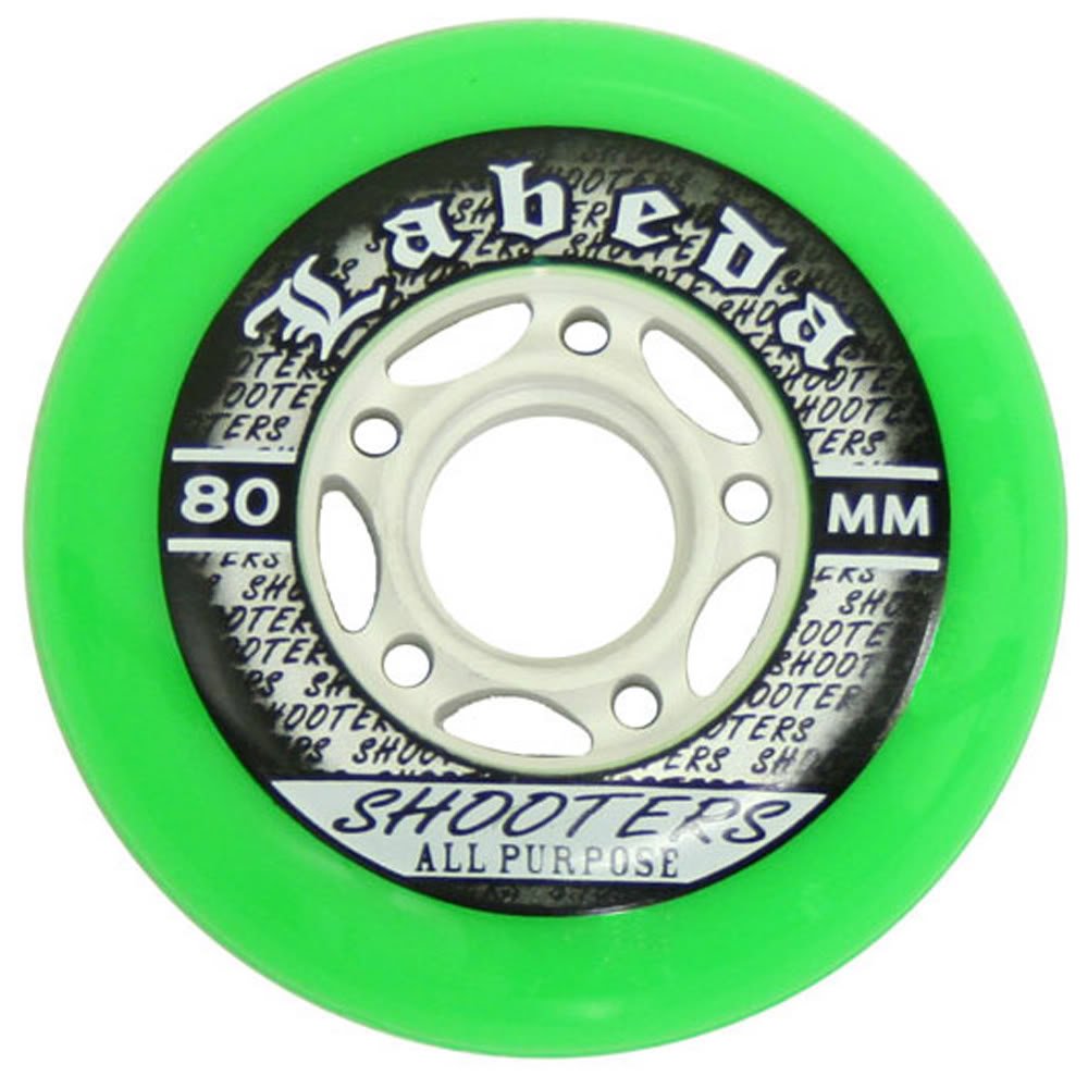 83a Skate Wheels Labeda Shooter 83a Inline Hockey Wheels (8 Pack ...