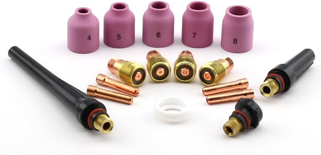 WeldingCity TIG Welding Accessory Kit (3/32") Collet-Collet Body ...