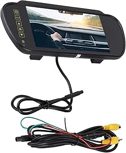 Amazon.com: Backup Monitor, Rear View Mirror Monitor for Rear View ...