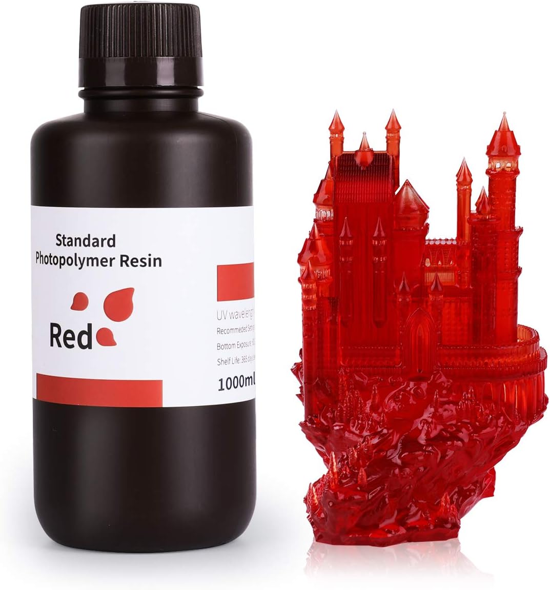 ELEGOO 3D Printer Standard Resin LCD UV-Curing Resin 405nm Standard ...