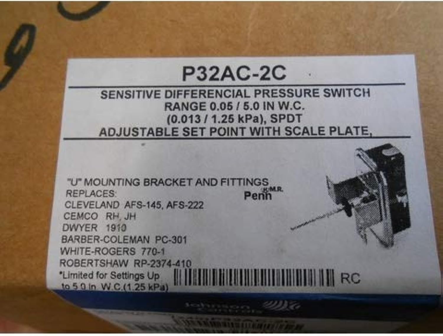 SIEMENS QBM81-5 Differential Pressure Switch : Buy Online at Best Price ...