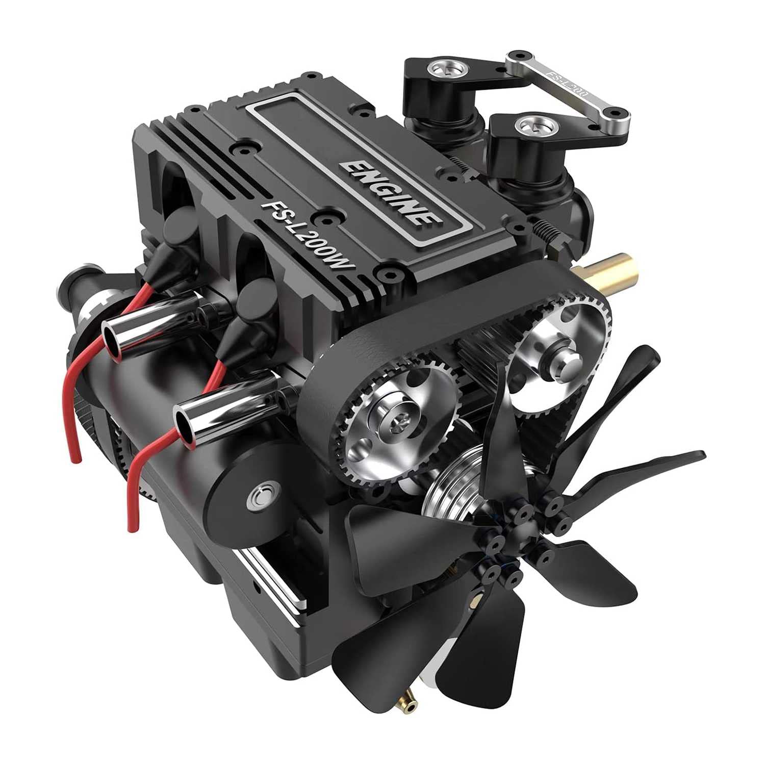 Buy HXA Engine Model Inline Two-Cylinder Four-Stroke Engine Water ...