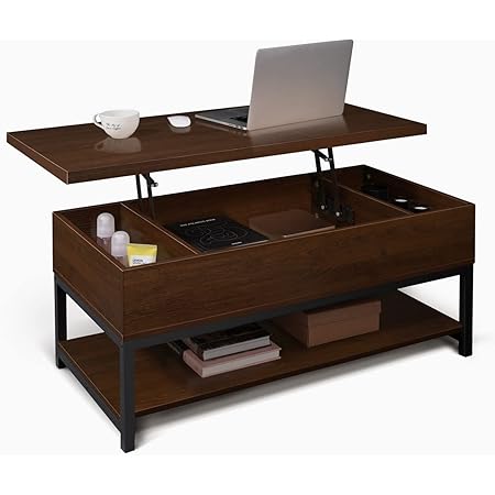 Amazon.com: Fencer Wire Lift Top Coffee Table w/Storage, Coffee Table w ...