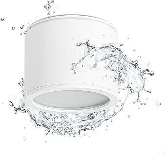 Gleonlux Ceiling Spot IP44, Bathroom Ceiling Light, GX53 LED Surface ...