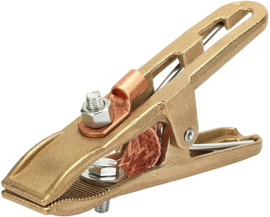 Real 400 Amp High Performance REAL Brass Welding Ground Clamp (25 YEARS ...