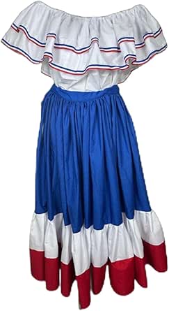 Dominican Republic Traditional Dress - Wide S at Amazon Women’s ...