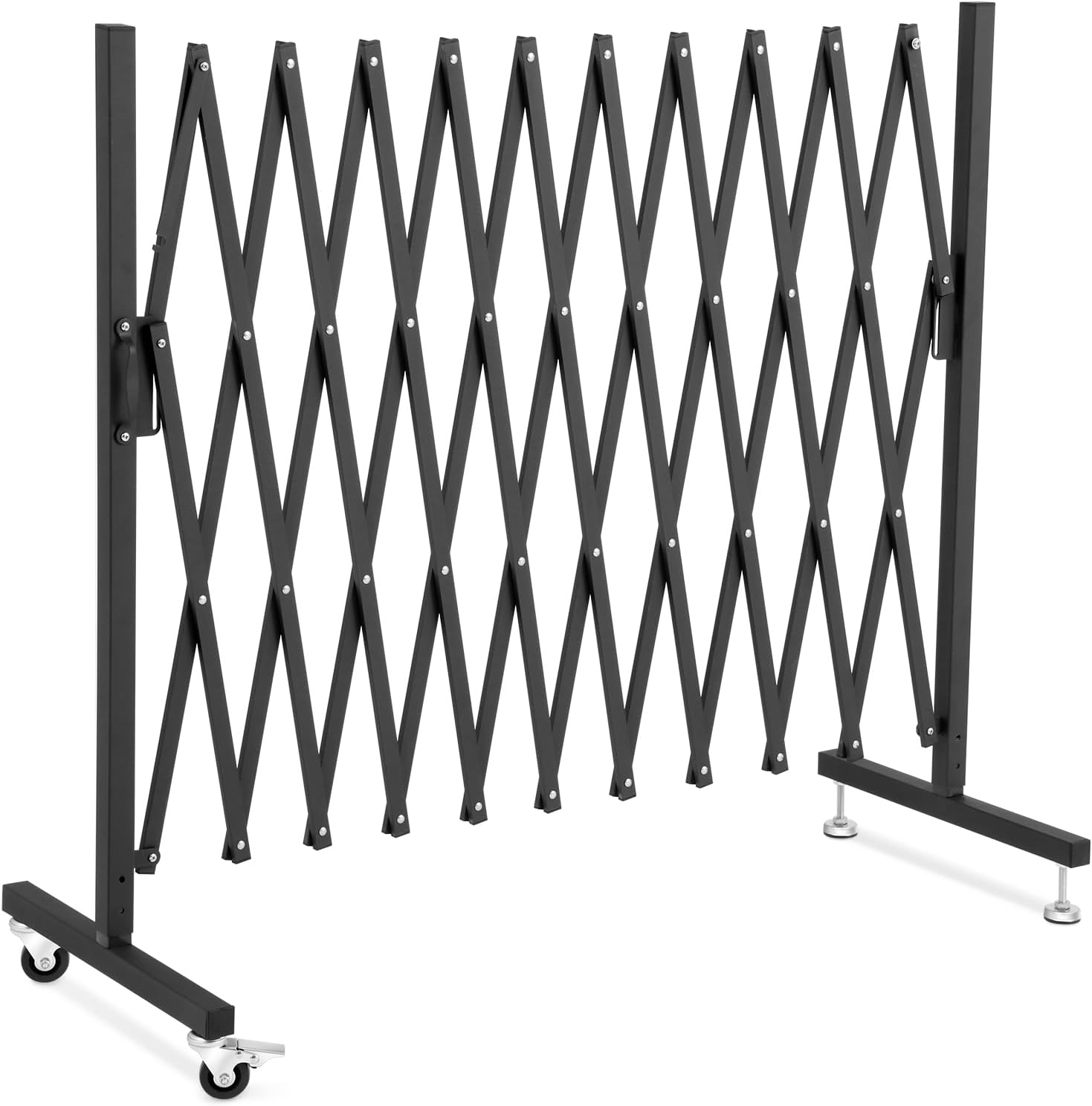 Amazon.com: Tatuo 126 x 18 x 40'' Folding Security Gates with Casters ...