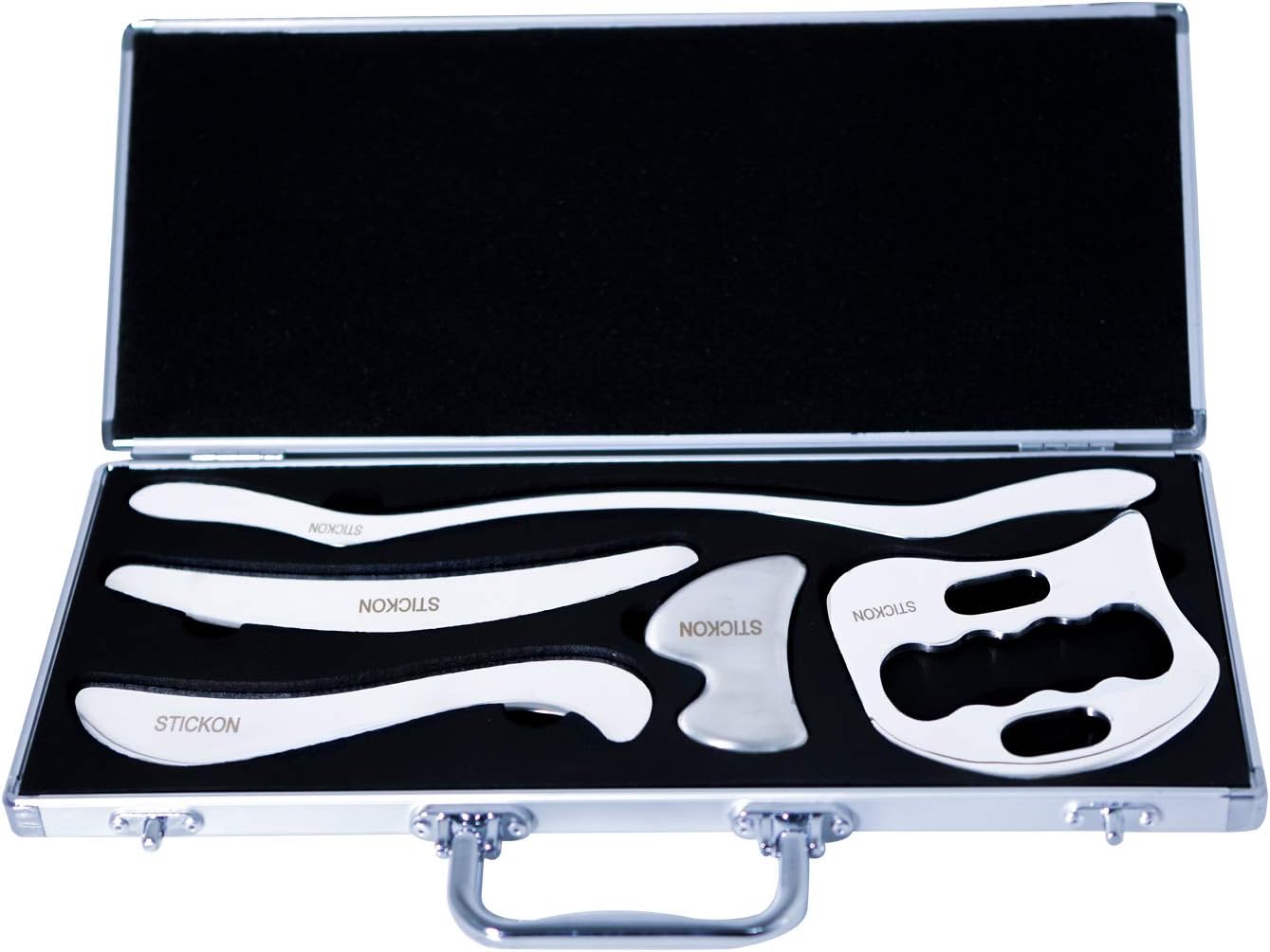 Amazon.com: STICKON Stainless Steel Gua Sha Scraping Massage Tool Set ...