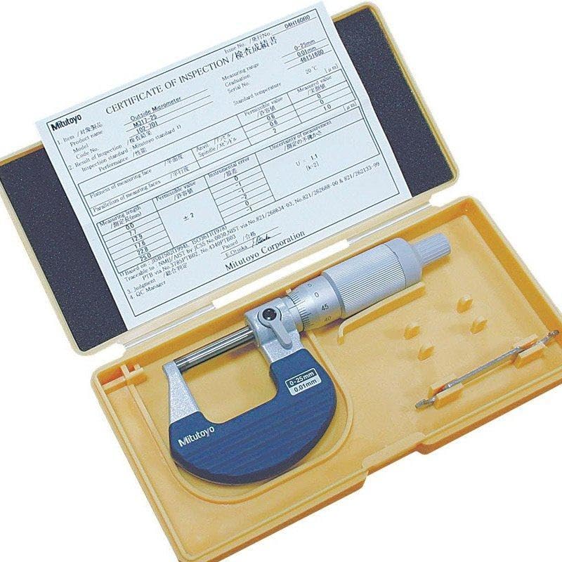 Snapklik.com : 102-708 Ratchet Thimble Micrometer, Outside Micrometer ...