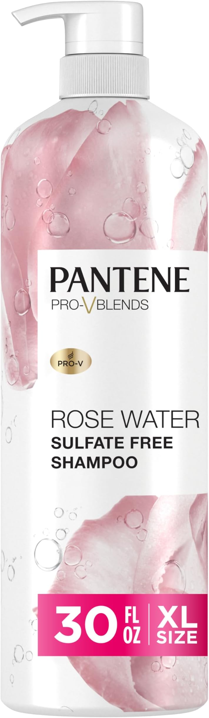Amazon.com: Pantene Sulfate Free Rose Water Shampoo, Soothes ...