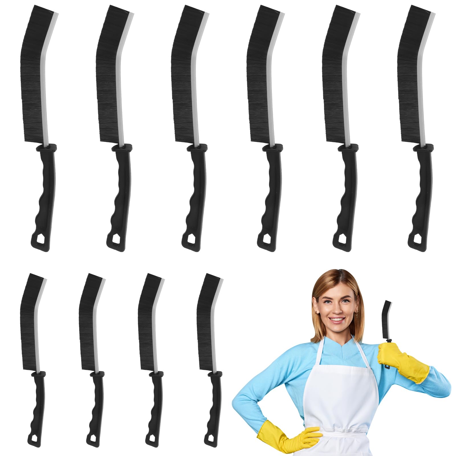 Amazon.com: Crevice Cleaning Brush - 10 Pcs Hard Bristle Crevice Brush ...