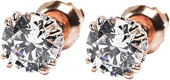 Amazon | スワロフスキー SWAROVSKI ピアス Constella コンステラ スタッドピアス クリア×ローズゴールド ...