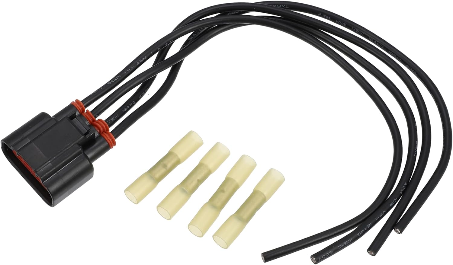 X AUTOHAUX 3U2Z-14S411-ZEA HVAC Blower Motor Resistor Connector for ...