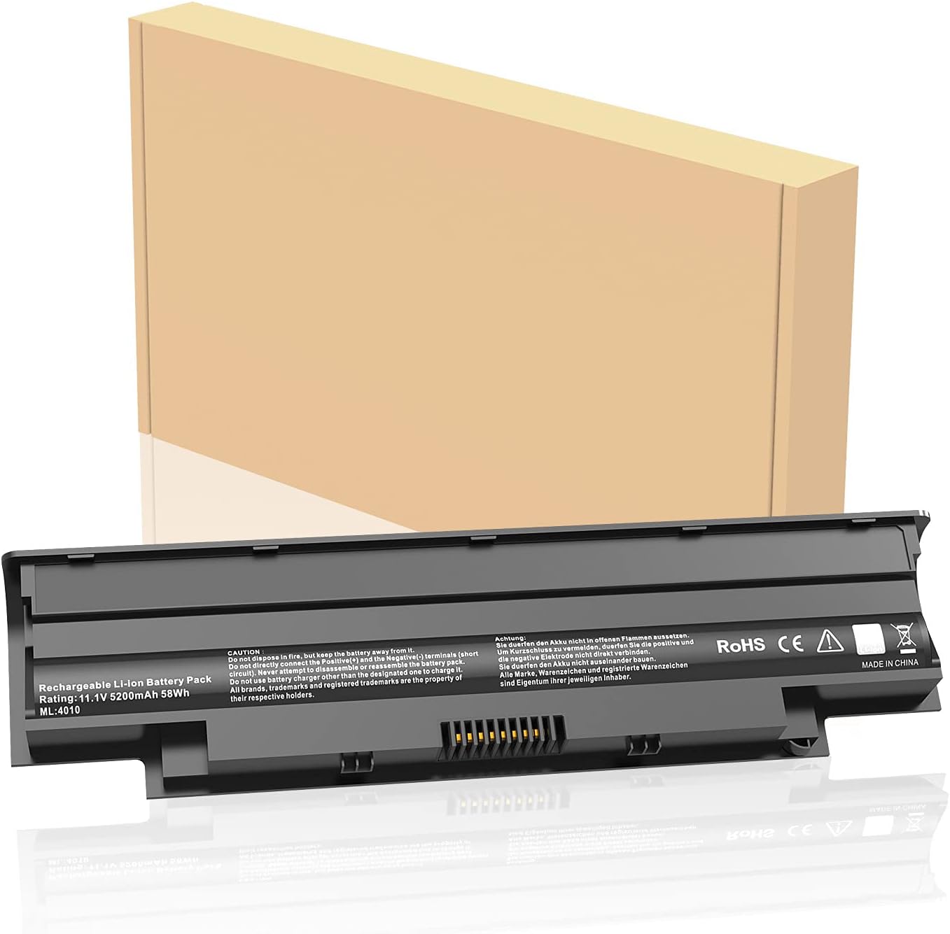 Amazon.com: ALIPOWER 6-Cell Laptop Battery Replacement for Compatible ...