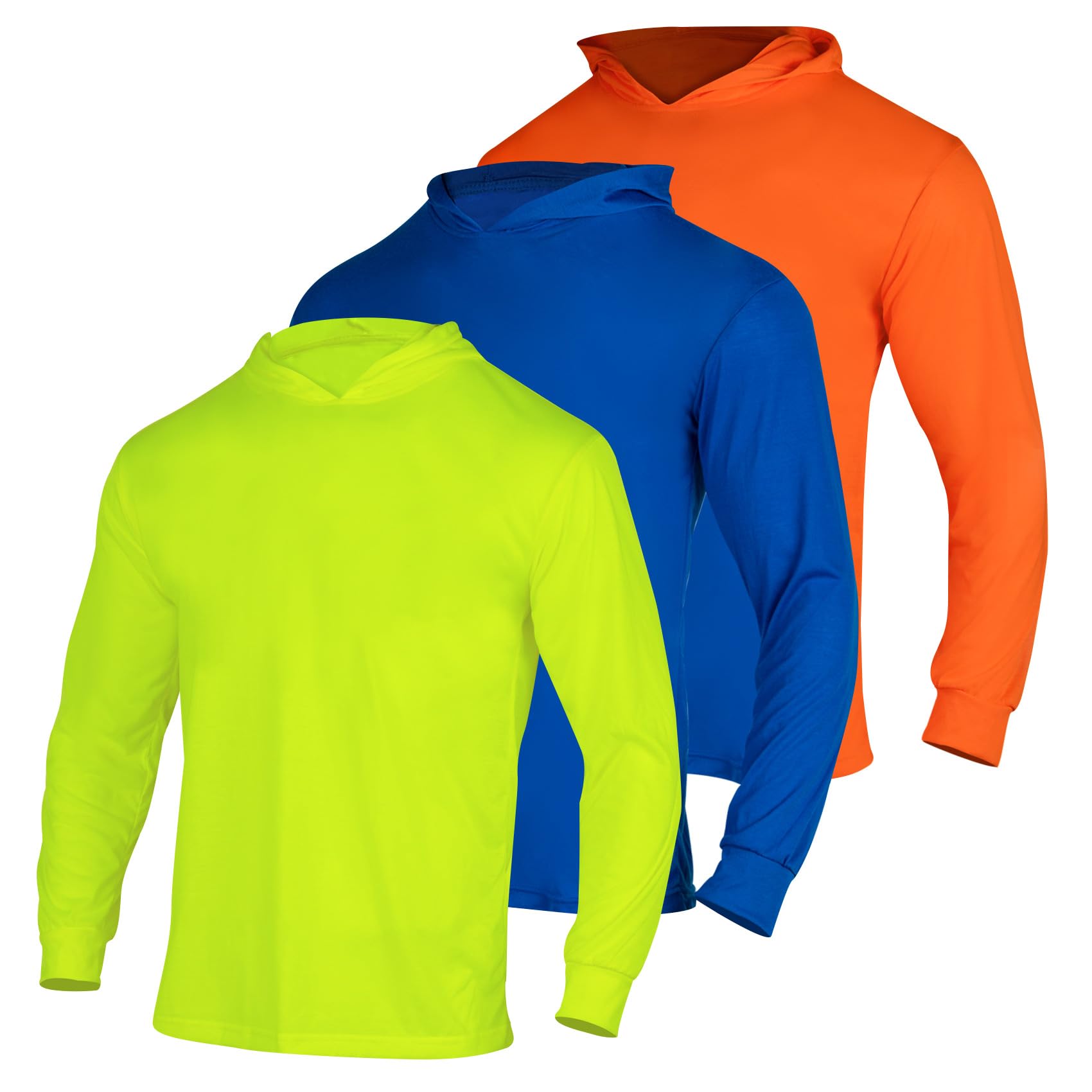 Amazon.com: VENDACE High Visibility Safety Long Sleeve Shirts for Men 3 ...