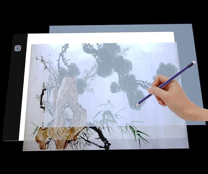 Amazon.com: Generic Small Light Box for Tracing, Drawing, Painting ...