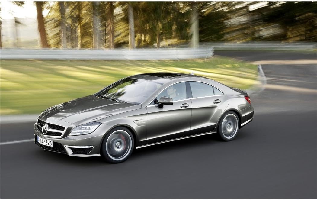 Amazon.com: Mercedes Benz CLS Poster by Silk Printing # Size about ...