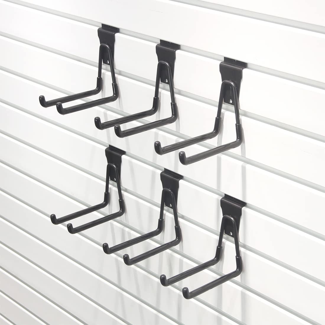 Snapklik.com : Slatwall Accessories, Black Slatwall Hooks, Garage ...