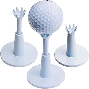 Adjustable Golf Tee (3pcs) – Rubber Golf Tees for Driving Range, Golf ...