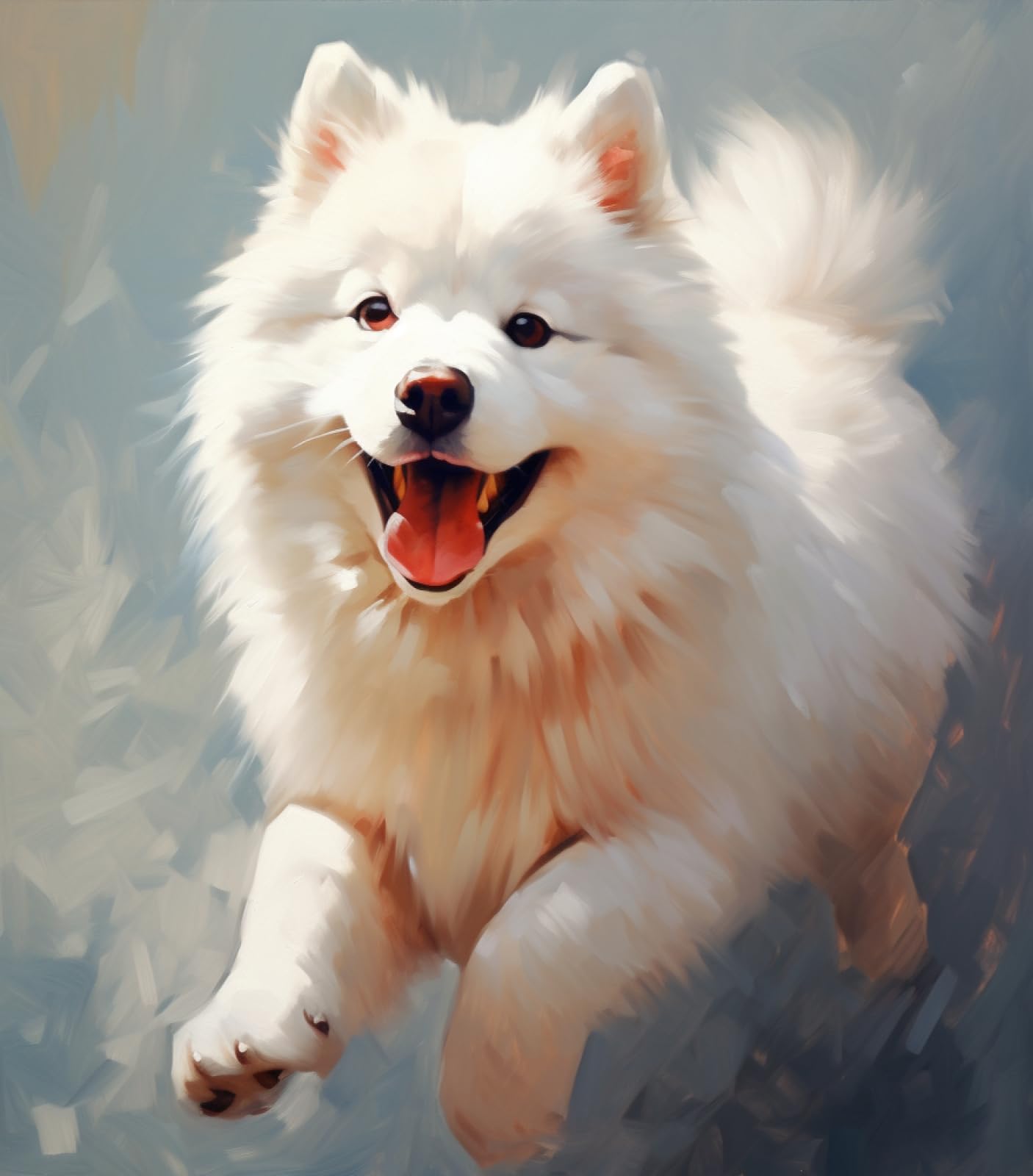 Samoyed Puppy The Proposal