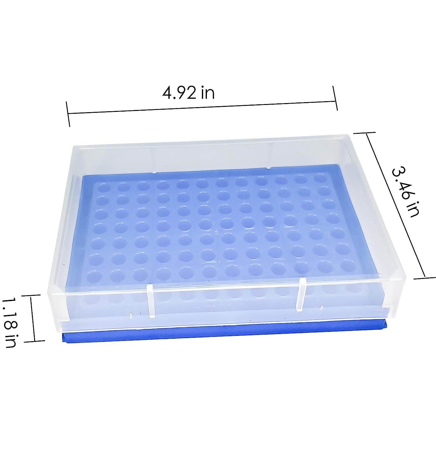 Snapklik.com : ZHIBANG 96 Positions PCR Tube Rack For 02ml ...